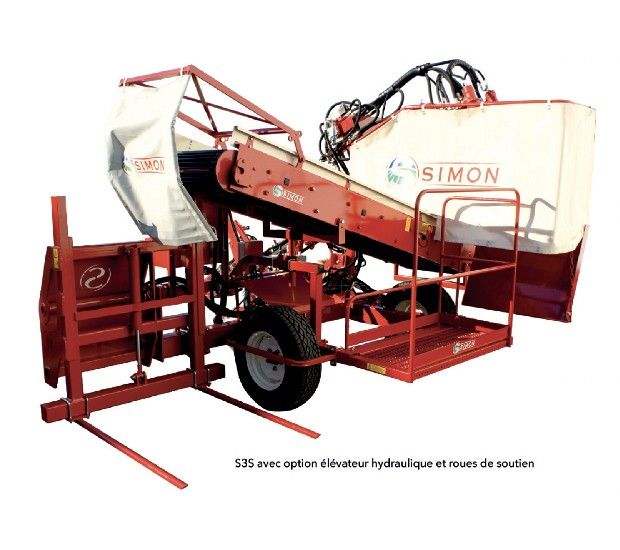 Récolteuse de carottes - S3S - Machines Simon